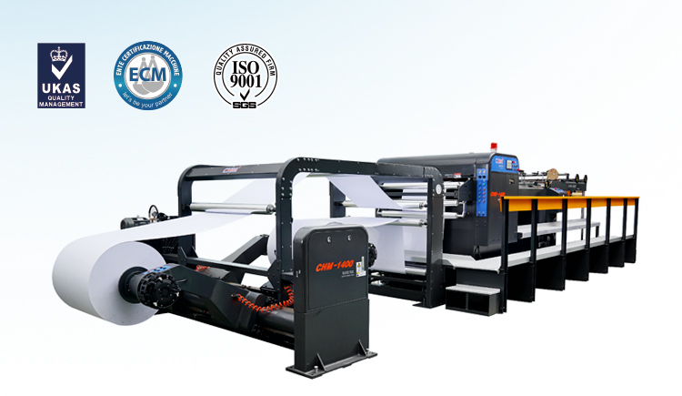 Machine de découpe de feuille de rouleau de 22 kW 380V 50Hz
